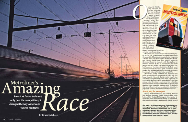 Metroliner's amazing career | Trains Magazine