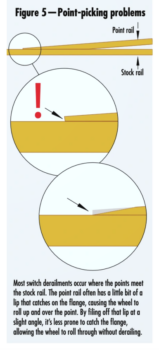 Troubleshooting problems with gauge-1 switches