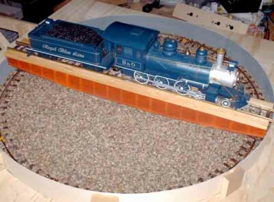 Build an outdoor turntable | Garden Railways Magazine