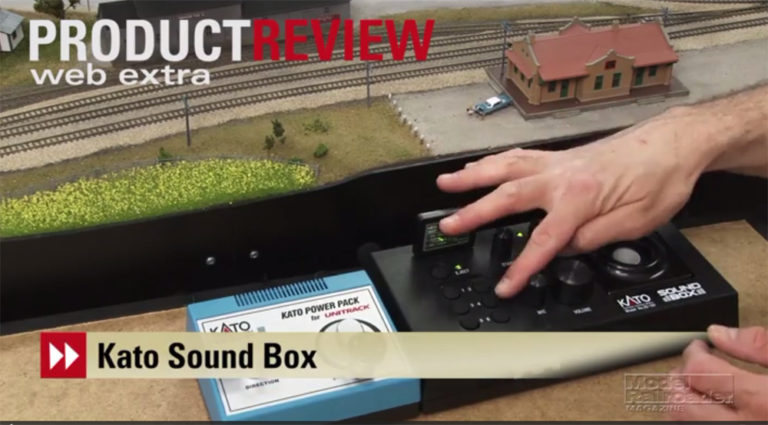 Video: Kato Sound Box analog sound controller for model trains ...