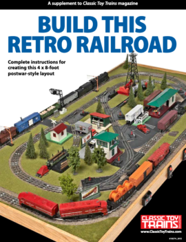 Build this Retro 4 x 8 Railroad | Classic Toy Trains Magazine
