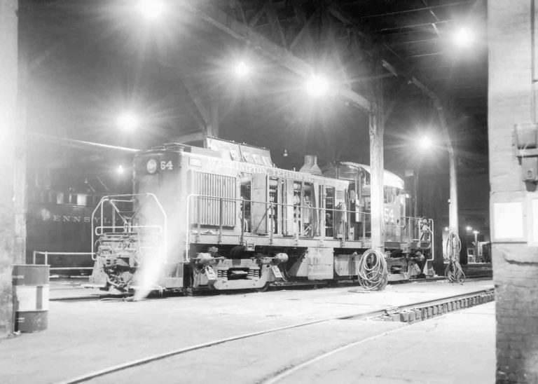 RS1 in the roundhouse | Classic Trains Magazine