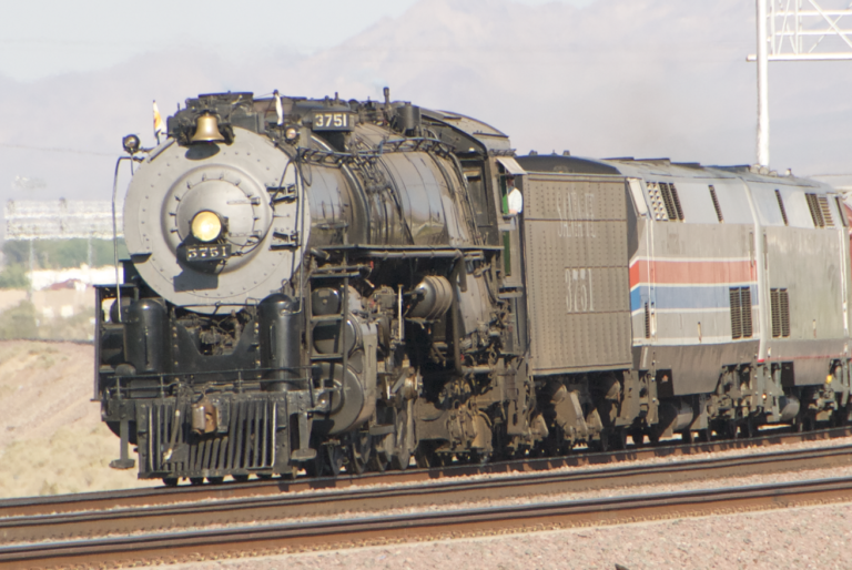 Santa Fe 3751 to appear at Fullerton Railroad Days, night photo session ...