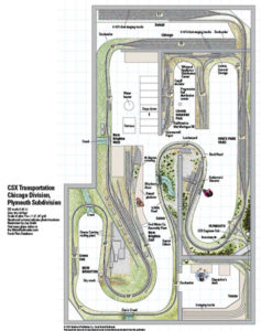CSX Transportation Chicago Division, Plymouth Subdivision in HO scale ...