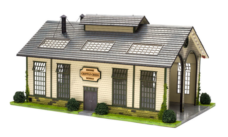Cripple Creek Engine Works structure from Menards - Trains
