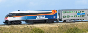 Kato N scale Metra train set | ModelRailroader.com