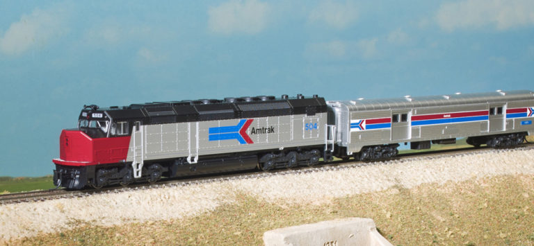 Kato N scale SDP40F and Amtrak Southwest Limited passenger train set ...