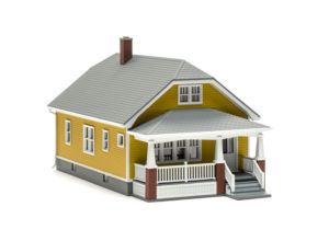 Walthers Cornerstone HO scale American Bungalow kit | ModelRailroader.com