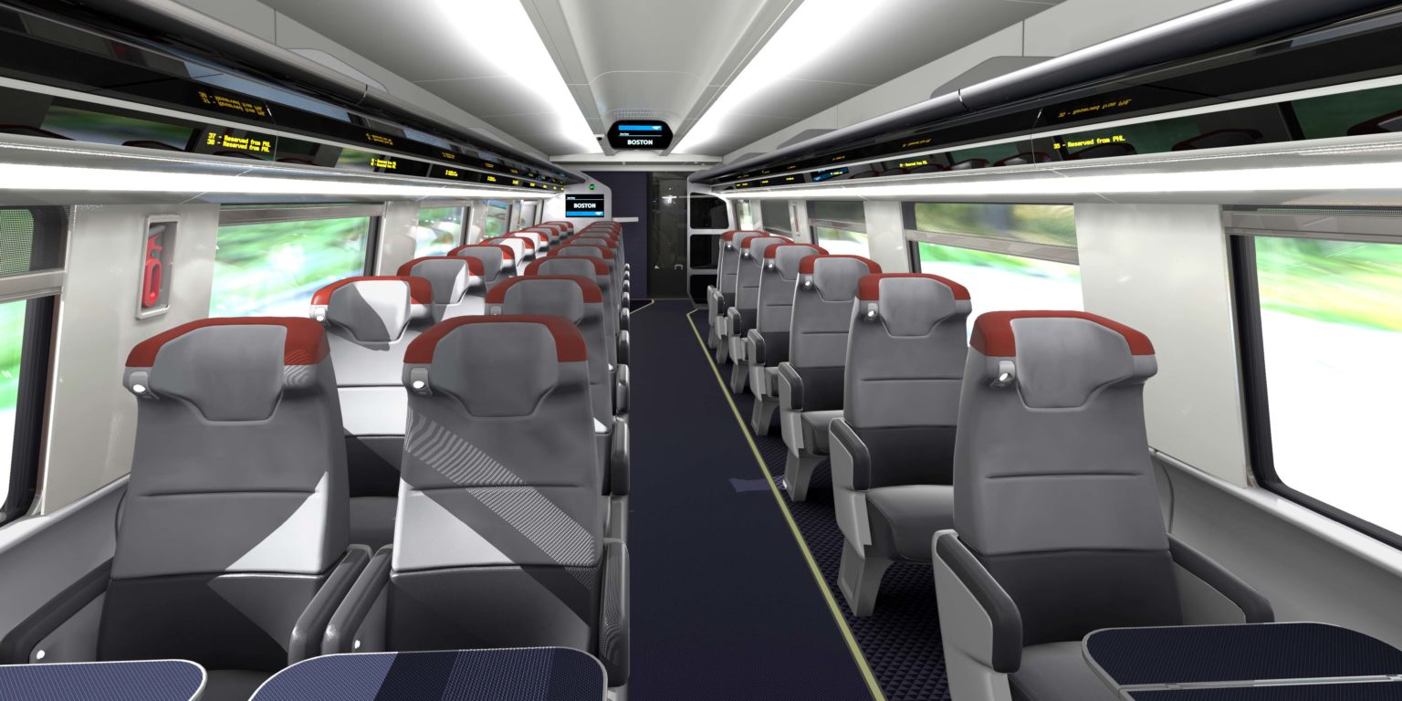 Amtrak shows off images of new Acela interiors | Trains Magazine