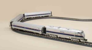 O gauge RailKing Amtrak Amfleet set from MTH Electric Trains | Classic ...