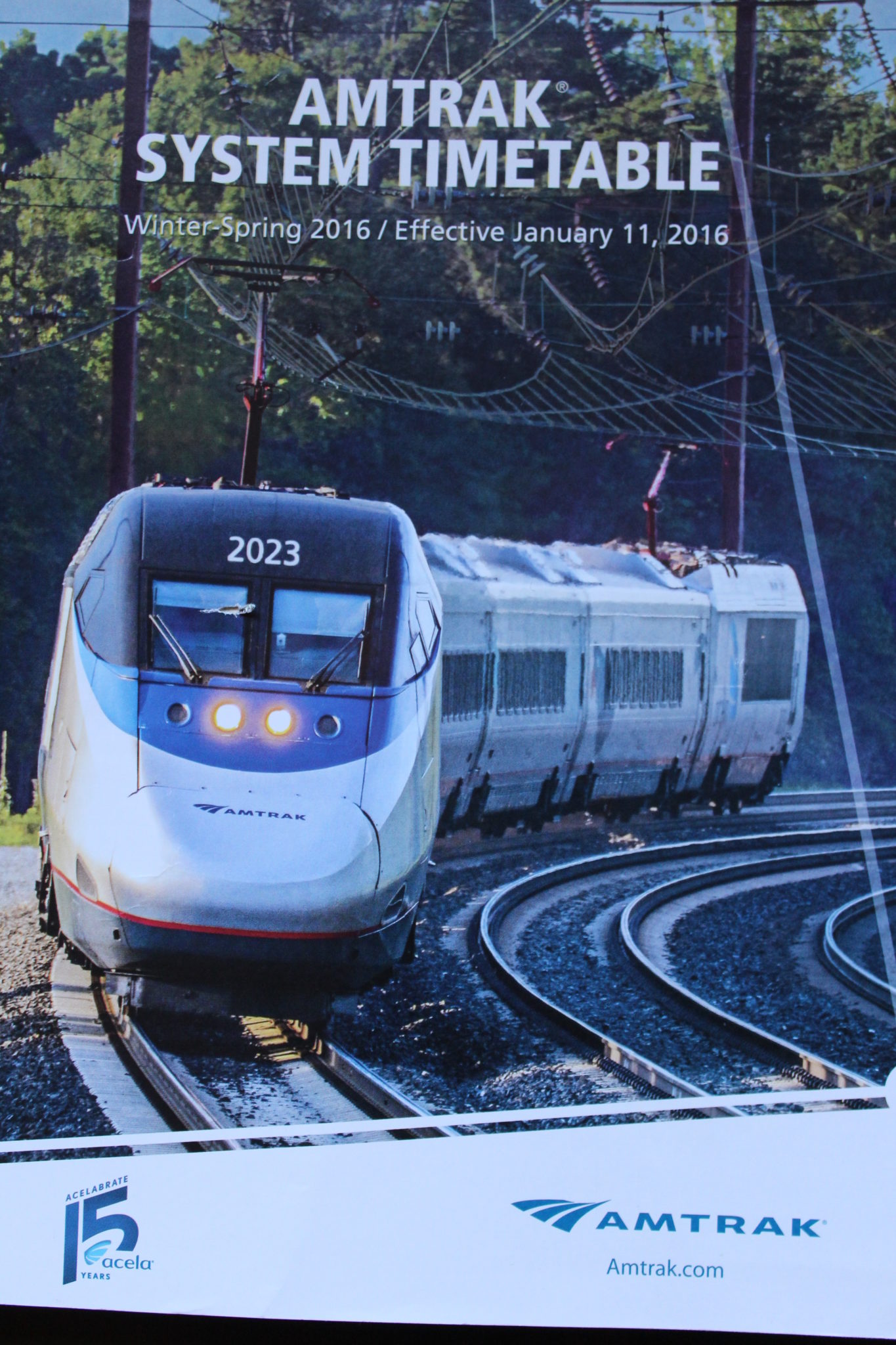 Amtrak's printed timetable days are finished | Trains Magazine