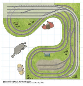 Dogbone in a bedroom | Classic Toy Trains Magazine