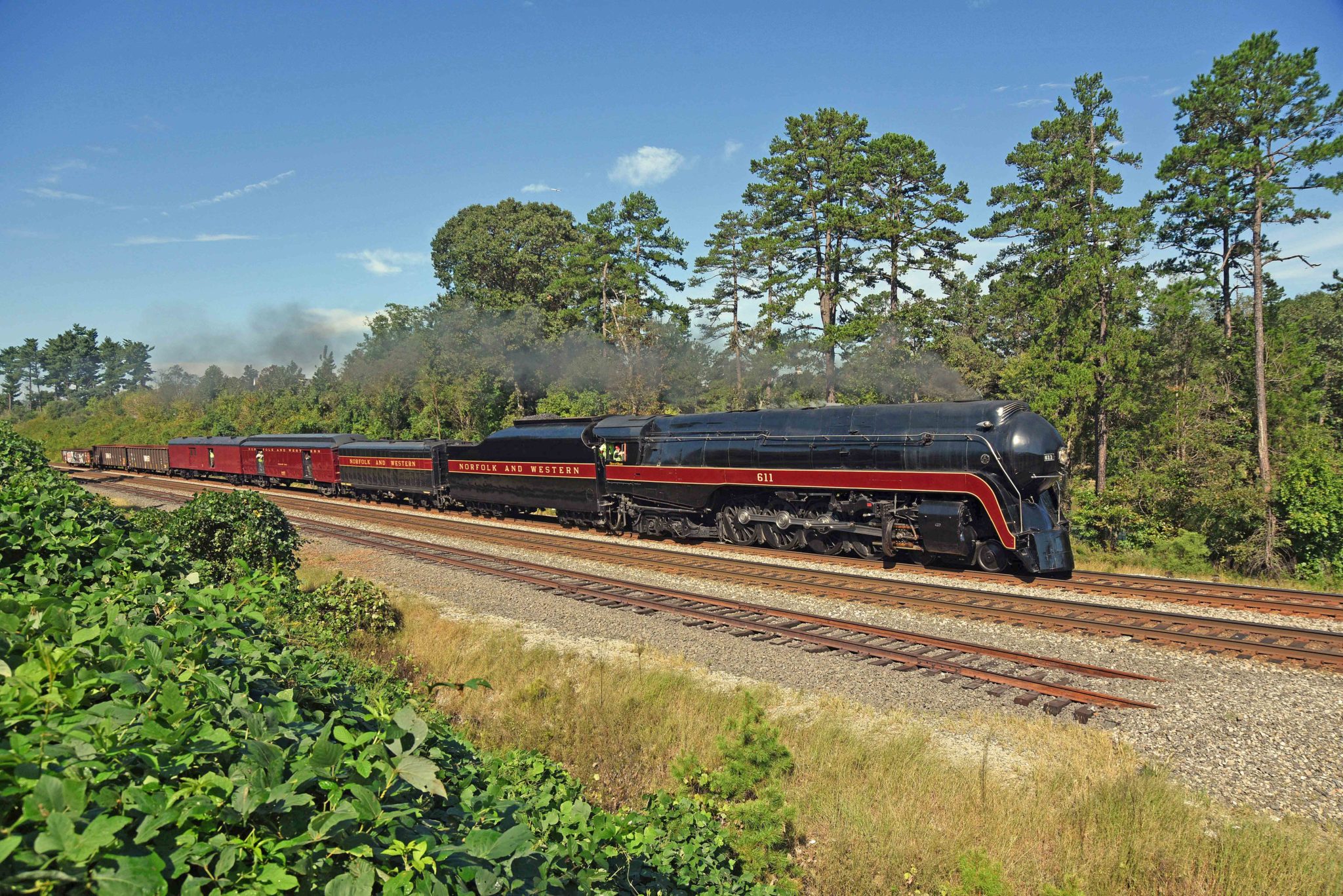 N&W Class J 611 - Trains