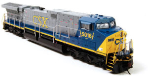 Broadway Limited HO scale CSX AC6000 diesel locomotive | ModelRailroader.com