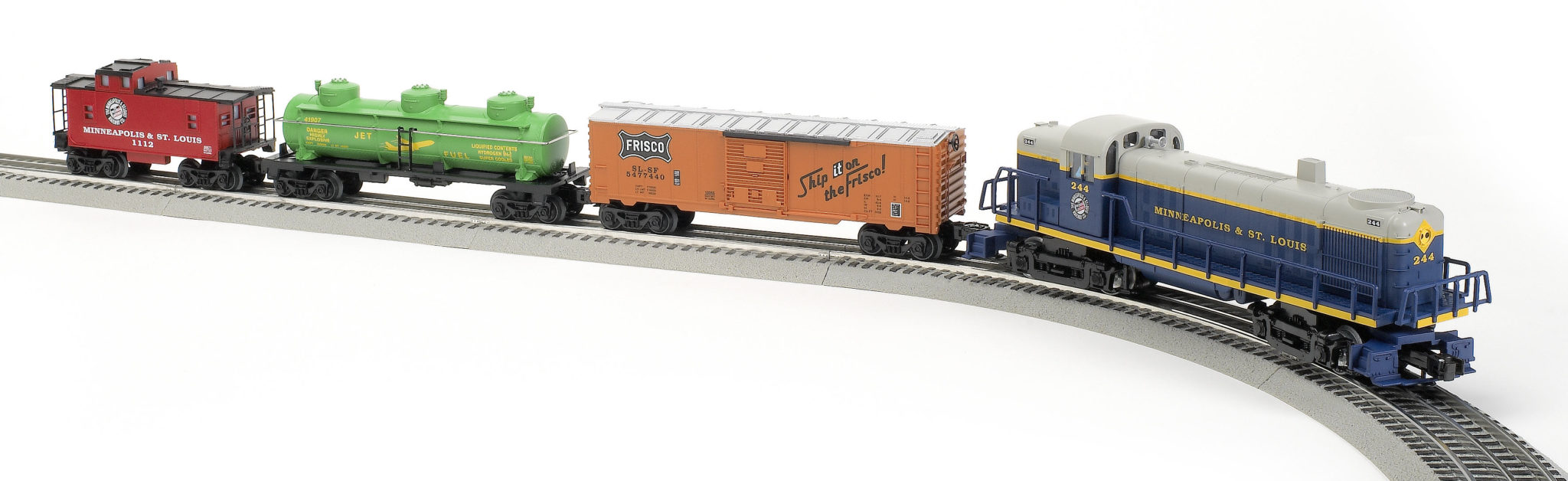 Lionel O gauge Minneapolis & St. Louis diesel freight set | Classic Toy ...