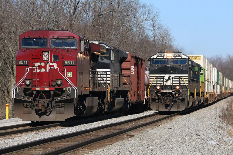 Side-by-side | Trains Magazine