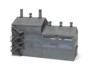 Walthers HO scale blower house kit | ModelRailroader.com