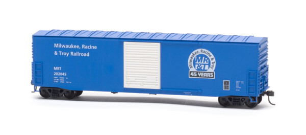 Milwaukee, Racine & Troy 45th anniversary HO scale boxcar kit - Trains