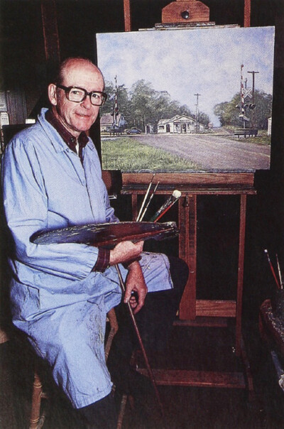 Charles L. Amos, railroader and noted artist, dies at 90 - Trains