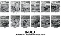 Model Railroader magazine index for 2010 - Trains