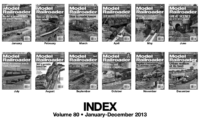 Model Railroader magazine index for 2013 - Trains