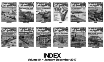 Model Railroader magazine index for 2017 - Trains