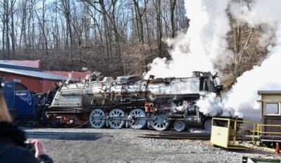 Reading & Northern brings No. 2102 nearer to operation with steam test ...
