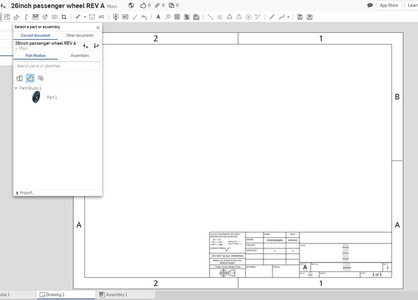 How to make dimensioned drawings using Onshape online solid-modeling software - Trains