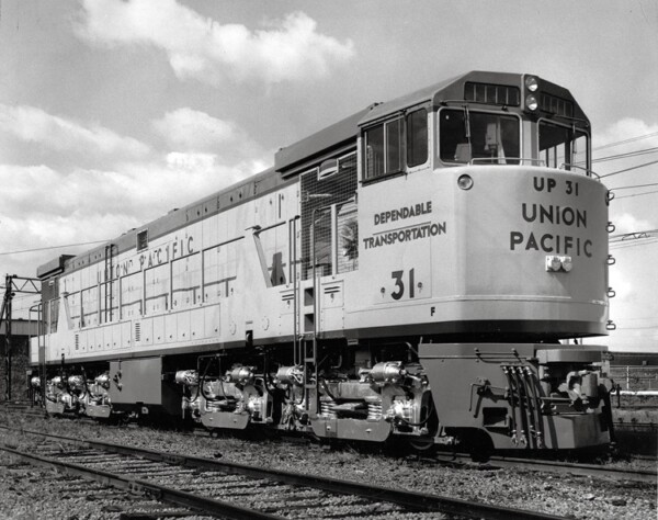Union Pacific U50 - Trains