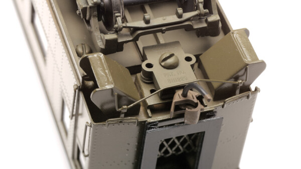 Tips for mounting couplers on passenger car bodies - Trains