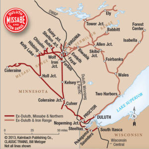 Duluth, Missabe & Iron Range Railway: A History - Trains