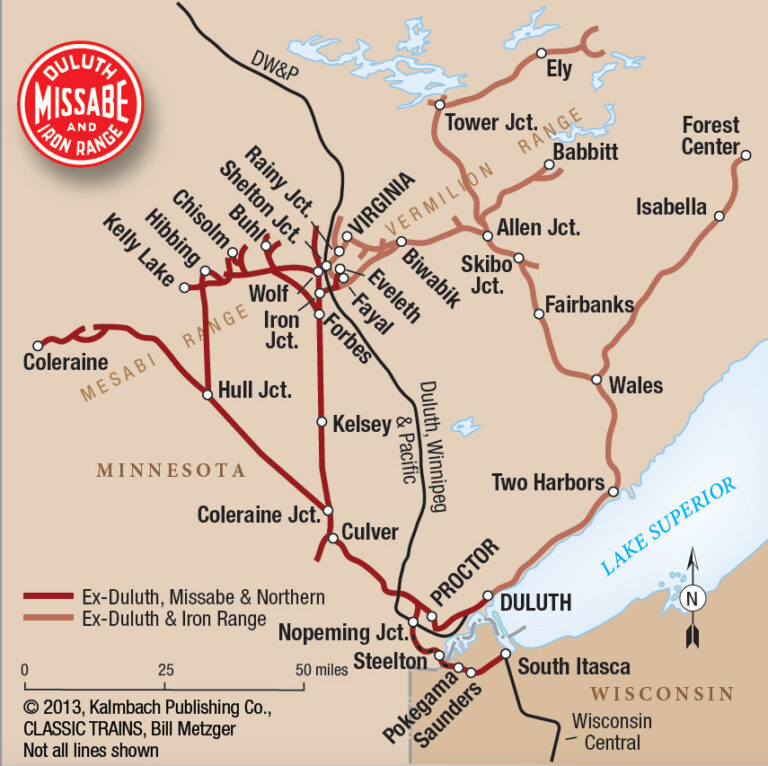 Duluth, Missabe & Iron Range Railway: A History - Trains