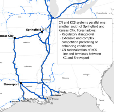 CP says broad CN overlap with KCS system poses regulatory hurdle - Trains