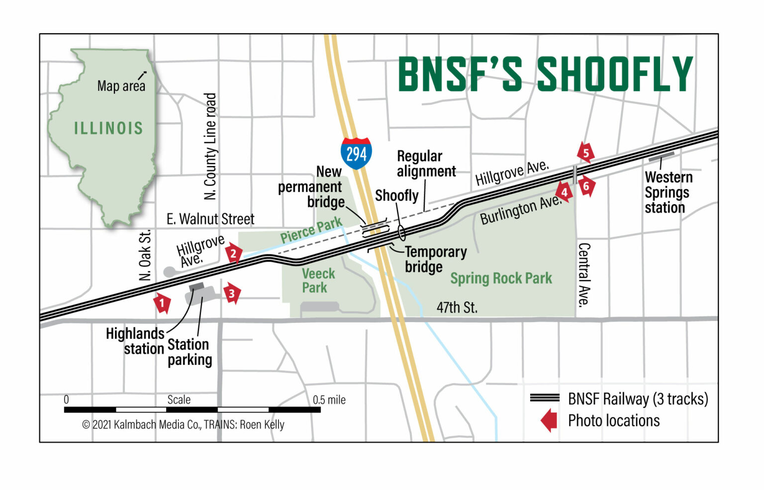 Railfanning Chicago: BNSF’s shoofly (updated) - Trains