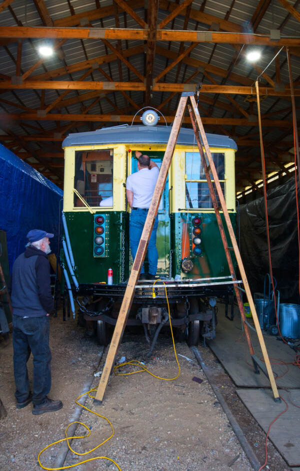 Illinois museum putting finishing touches on Chicago Rapid Transit car ...