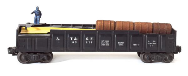 Lionel No. 3562-1 operating barrel car - Trains