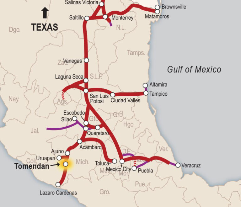 Civil protests once again block KCS de Mexico main line to busy port ...