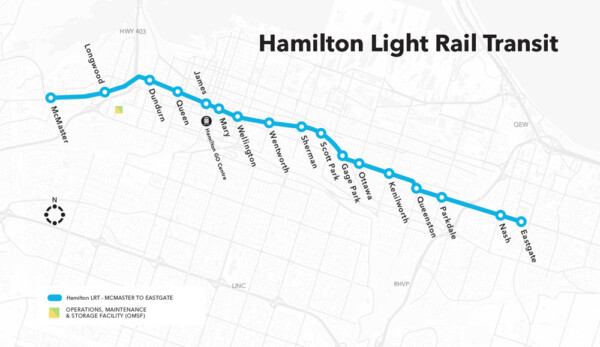 Hamilton, Ontario, council agrees to move ahead with light rail project ...