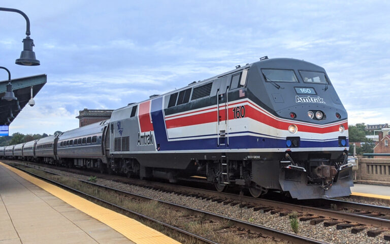 News photos: Amtrak Phase III heritage unit debuts - Trains