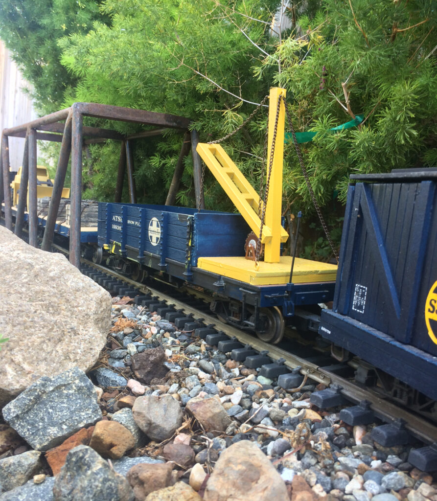 Budget work train for the garden - Trains