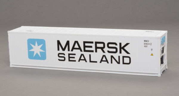 Atlas O 40-foot high-cube refrigerated intermodal shipping container ...