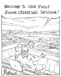 Model railroad humor: Zoom - Trains