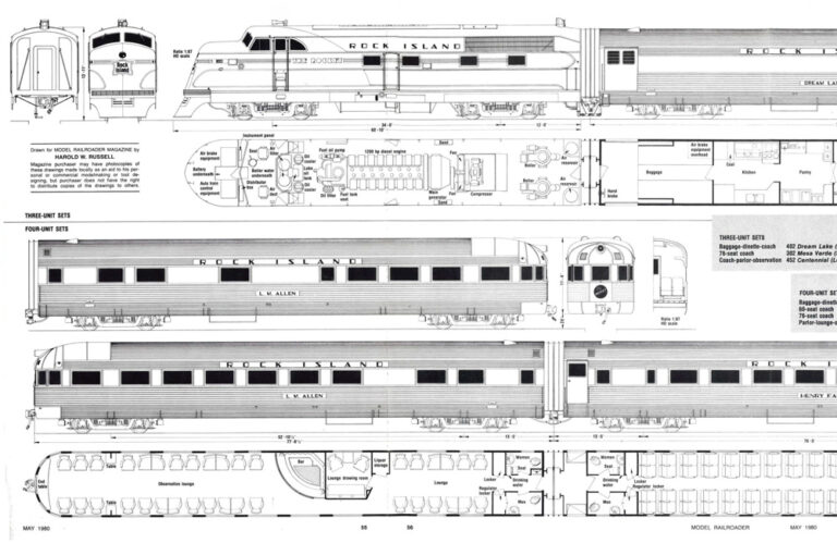 Ask MR: Looking for Rock Island Rocket drawings - Trains