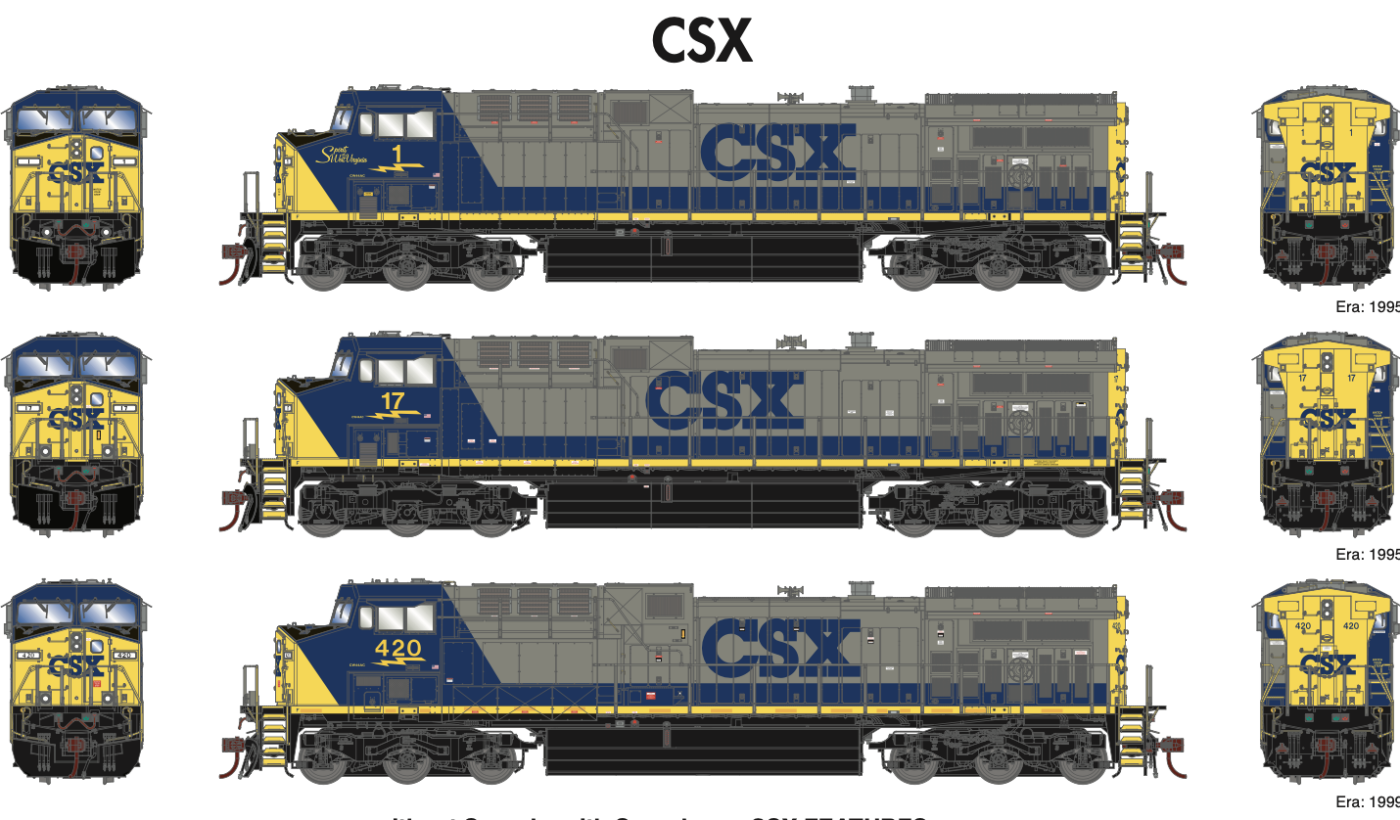 Athearn adds General Electric AC4400CW to Genesis 2.0 line - Trains