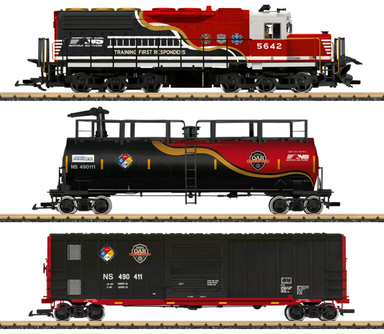 LGB Norfolk Southern Rescue Train now available - Trains