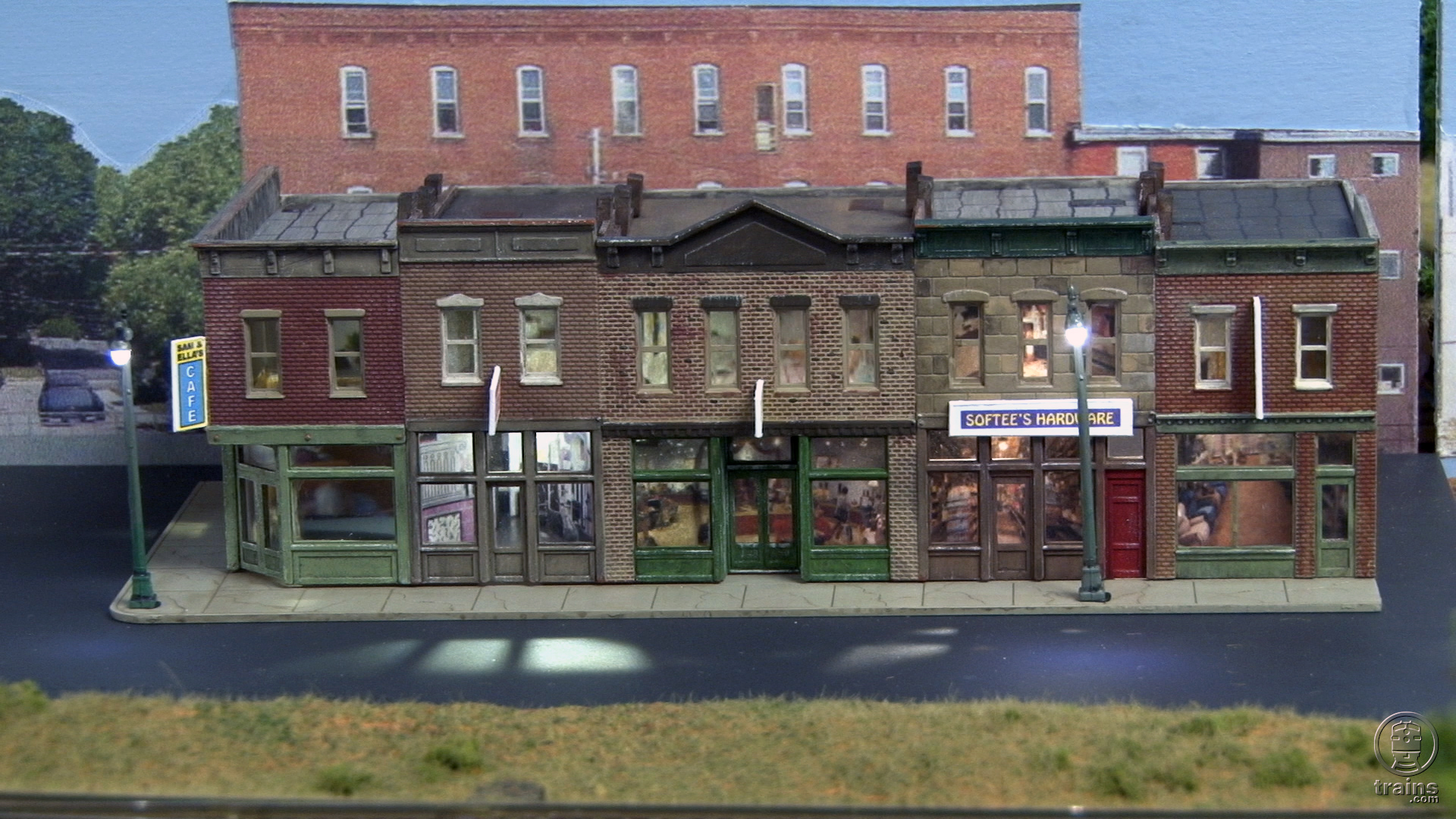 Adding lighting and interior scenes to structures — State Line Route in ...