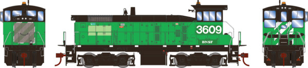 Electro-Motive Division SW1000 diesel locomotive from Athearn - Trains