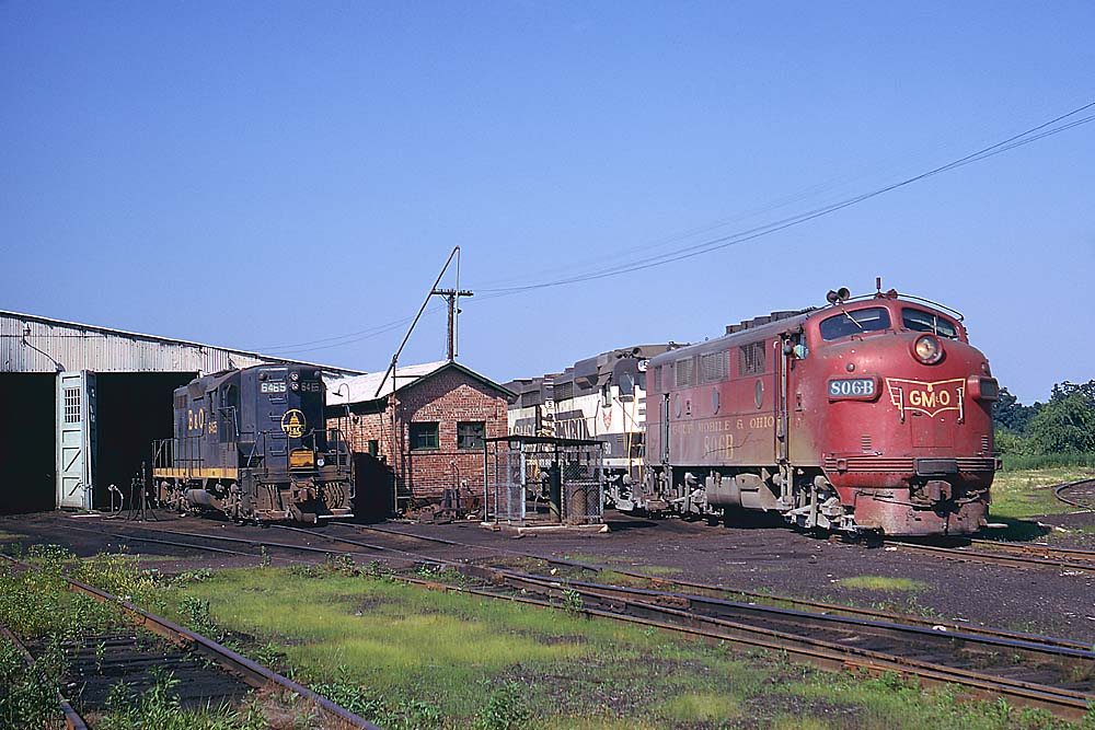 Gulf Mobile And Ohio Locomotives Remembered Trains