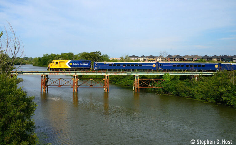 Ontario Northland train visits southern Ontario for TV production - Trains