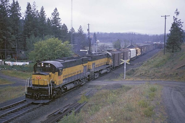 Spokane, Portland and Seattle Railway freight trains remembered - Trains